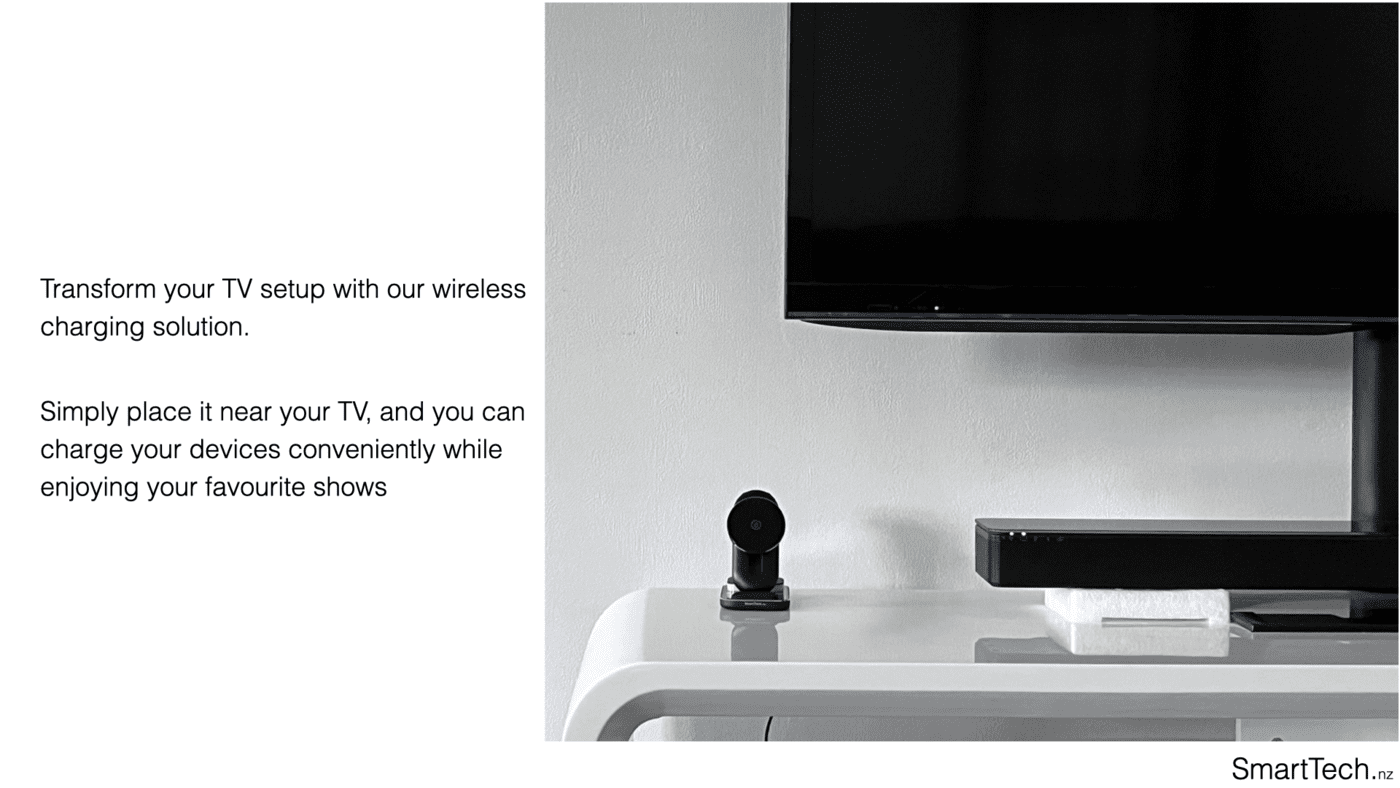"Premium Wireless Charger: Fast Charging for Qi-Compatible Devices